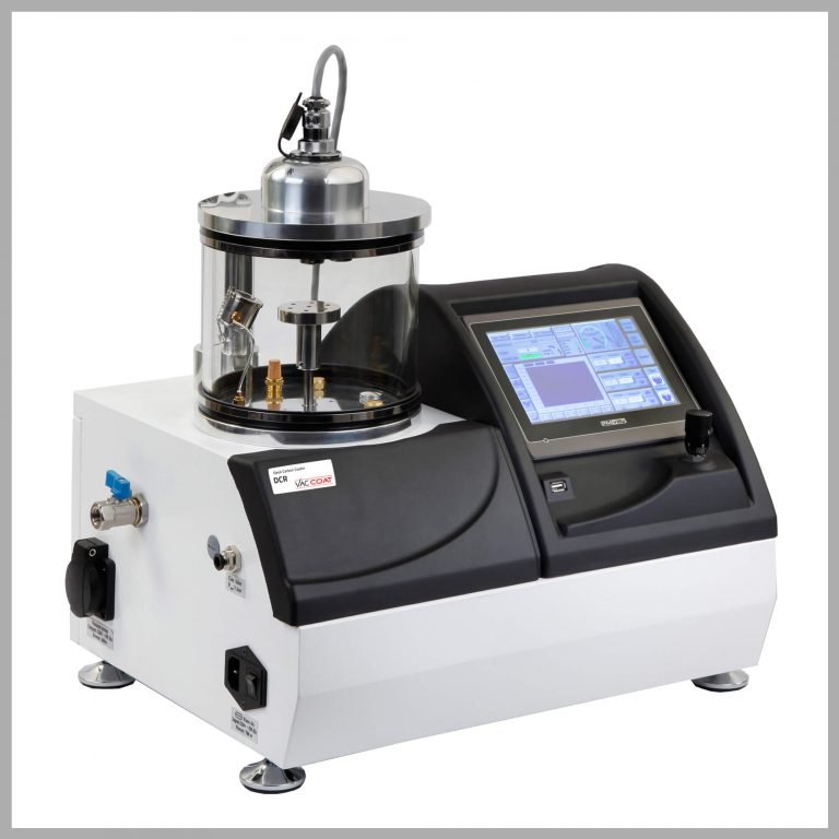 DCR | Desk Carbon Coater | Compact Carbon Coater - VacCoat