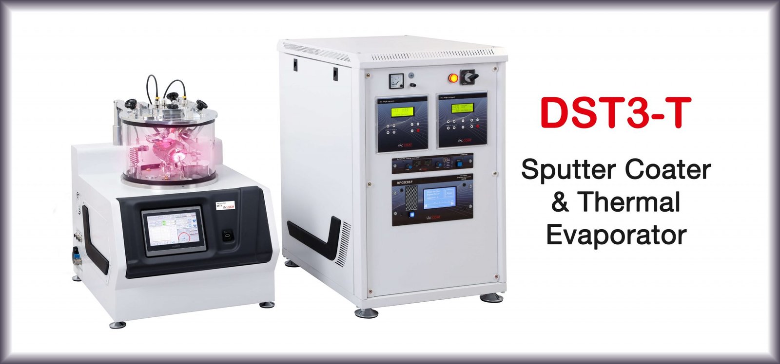 DST3-T | Triple Target Sputter Coater And Thermal Evaporator